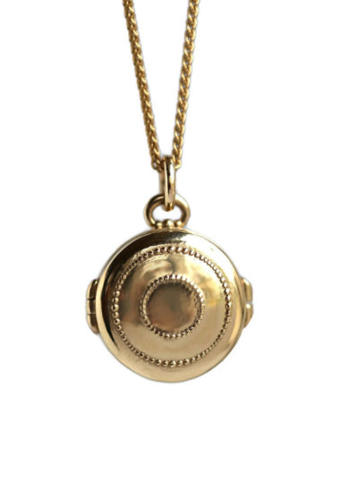 Infinity Locket in 14k Gold | Lockets for your Story Erin Pelicano