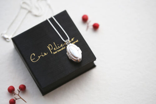 Infinity Locket in Sterling Silver | Lockets Erin Pelicano