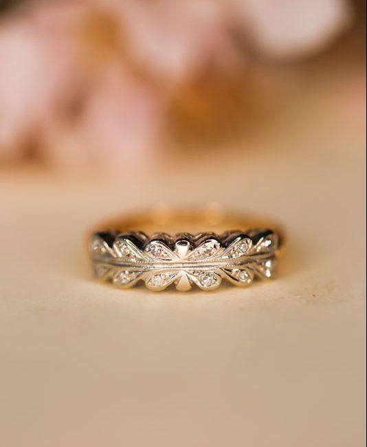 Vintage Amethyst Burst Ring - Erin Pelicano